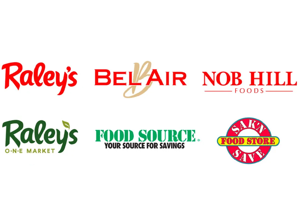 Raley's operating banners including Raley's, Bel Air, Nob Hill Foods ...